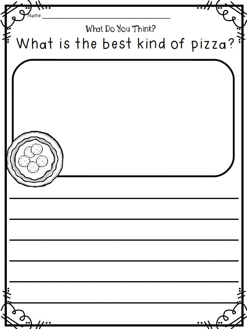 How to Make Pizza Sequencing and Procedural Writing